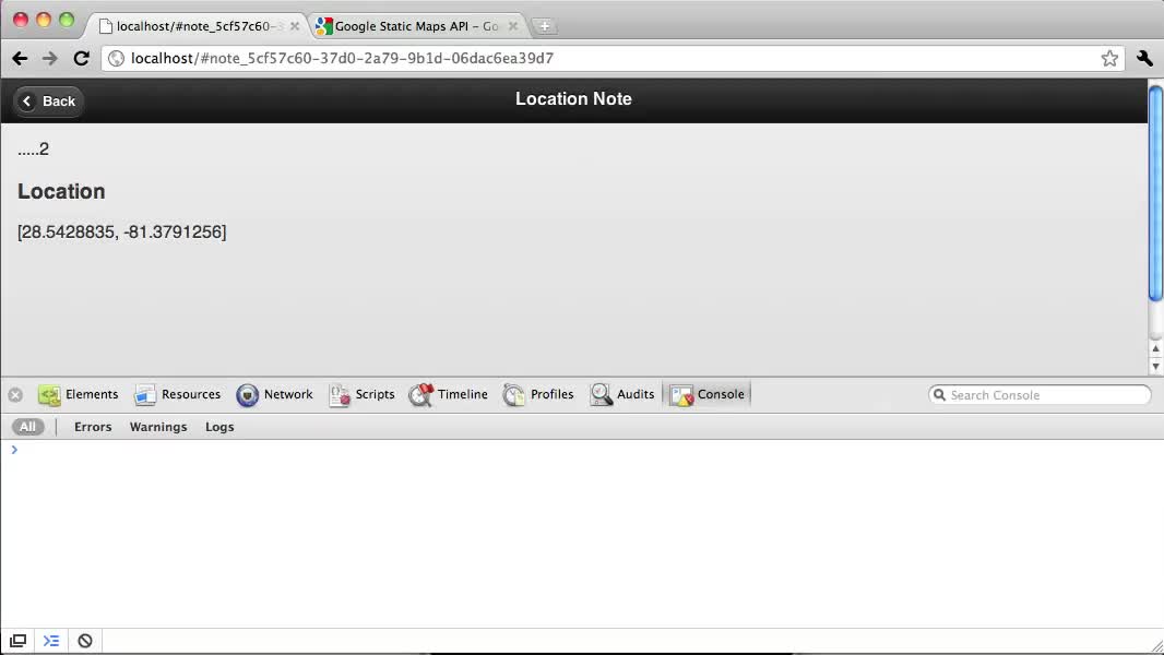 Geolocation: Google Static Maps API (How To) | HTML5 Mobile Web ...