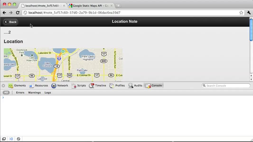 Geolocation: Adding a New List (How To) | HTML5 Mobile Web Applications | Treehouse