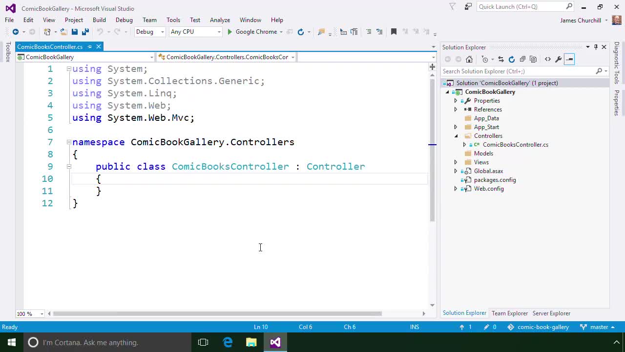 Adding an Action to a Controller (How To) | ASP.NET MVC Basics | Treehouse