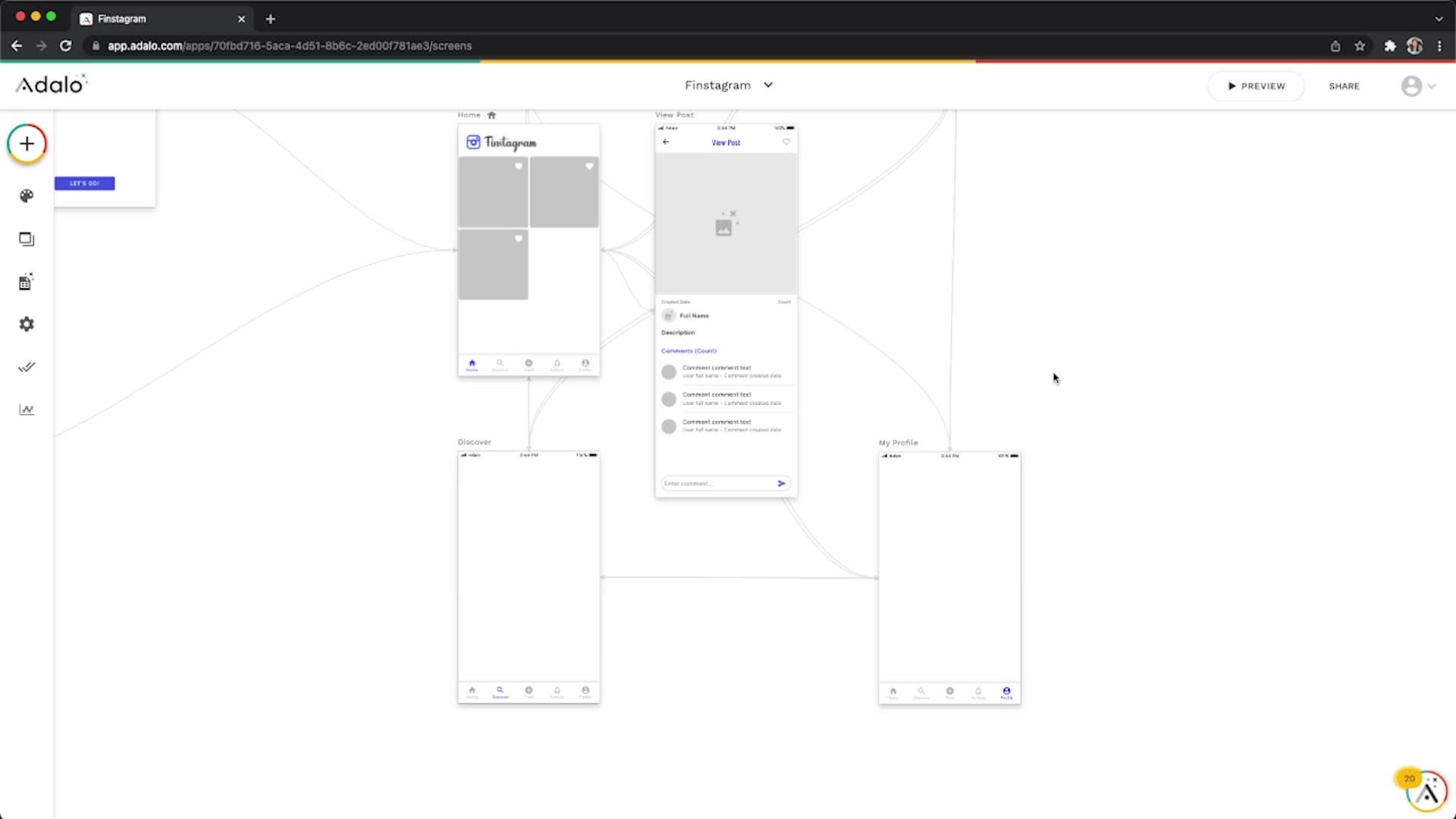 Differences in Profile Screens (How To) | Build an Instagram Clone in Adalo | Treehouse