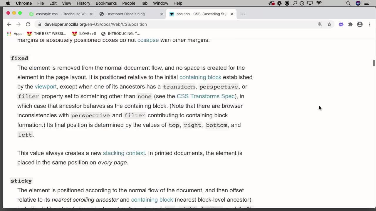 Relative and Absolute Positioning (How To) | CSS Layout | Treehouse