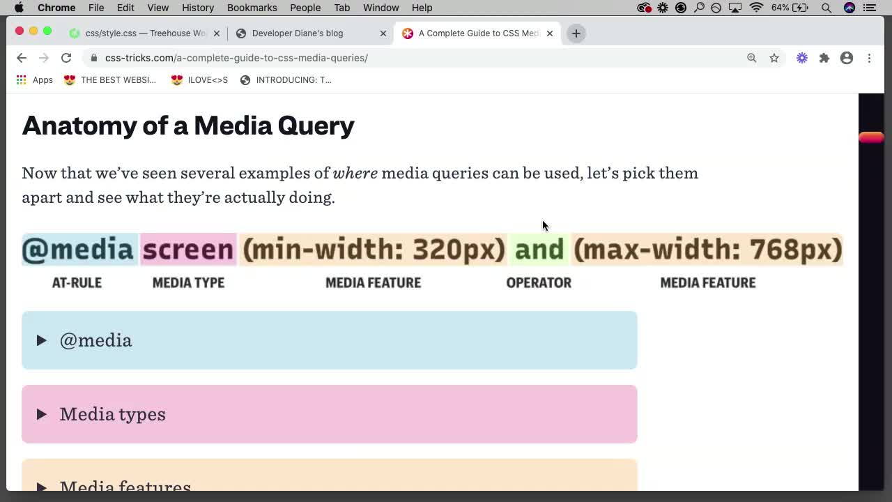 Complex Media Queries (How To) | CSS Layout | Treehouse
