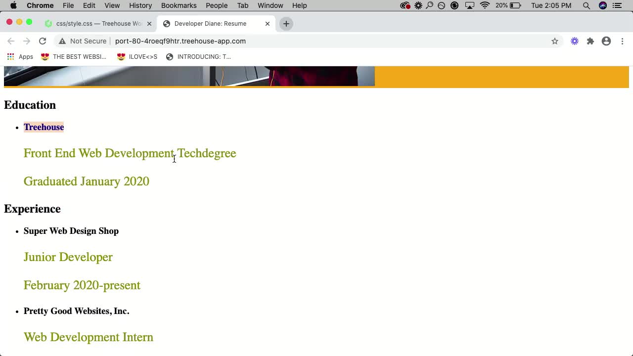 Class Selectors (How To) | CSS Basics | Treehouse