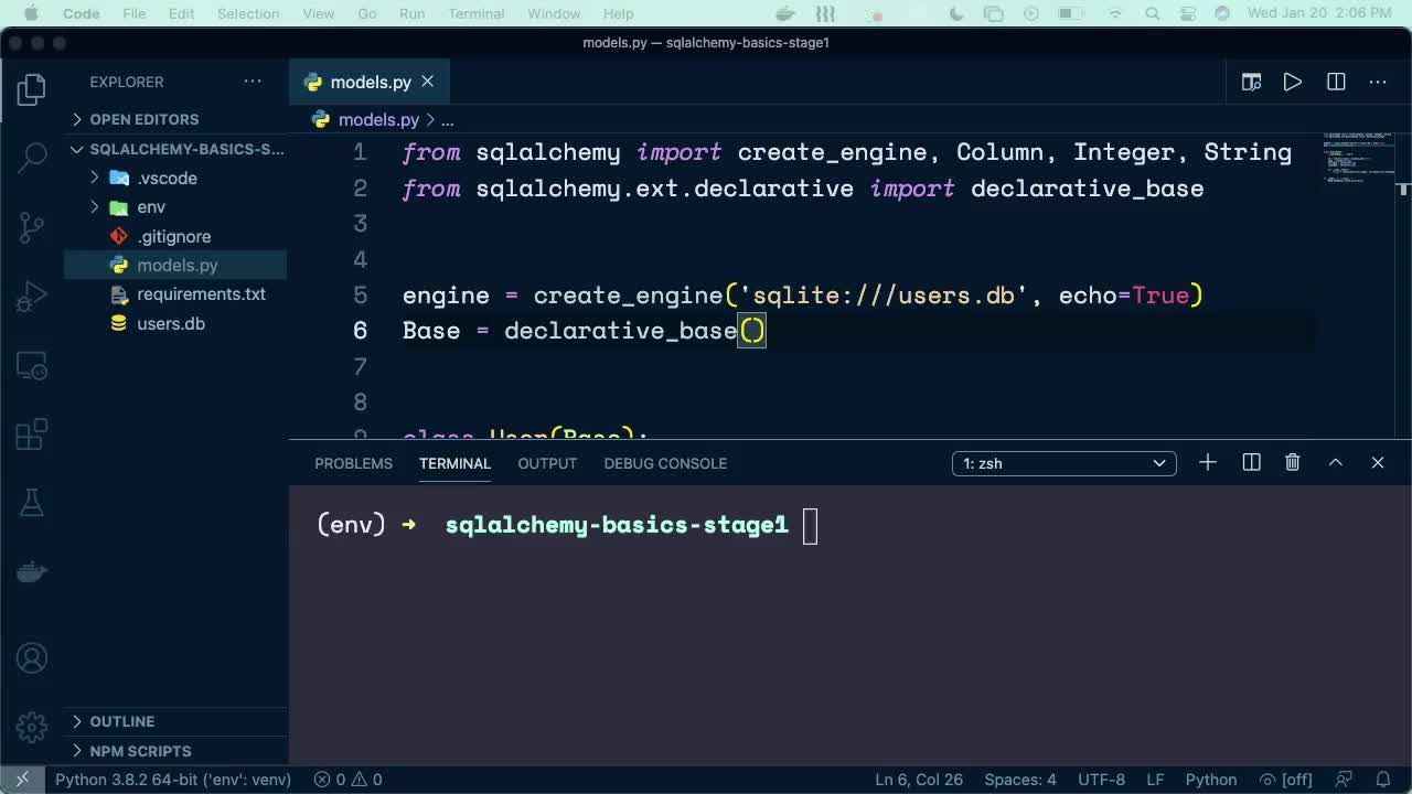 Create and Read with SQLAlchemy (How To) | SQLAlchemy Basics | Treehouse