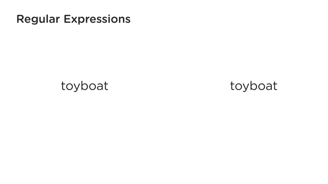 Matching Specific Characters (How To) | Introduction to Regular Expressions | Treehouse