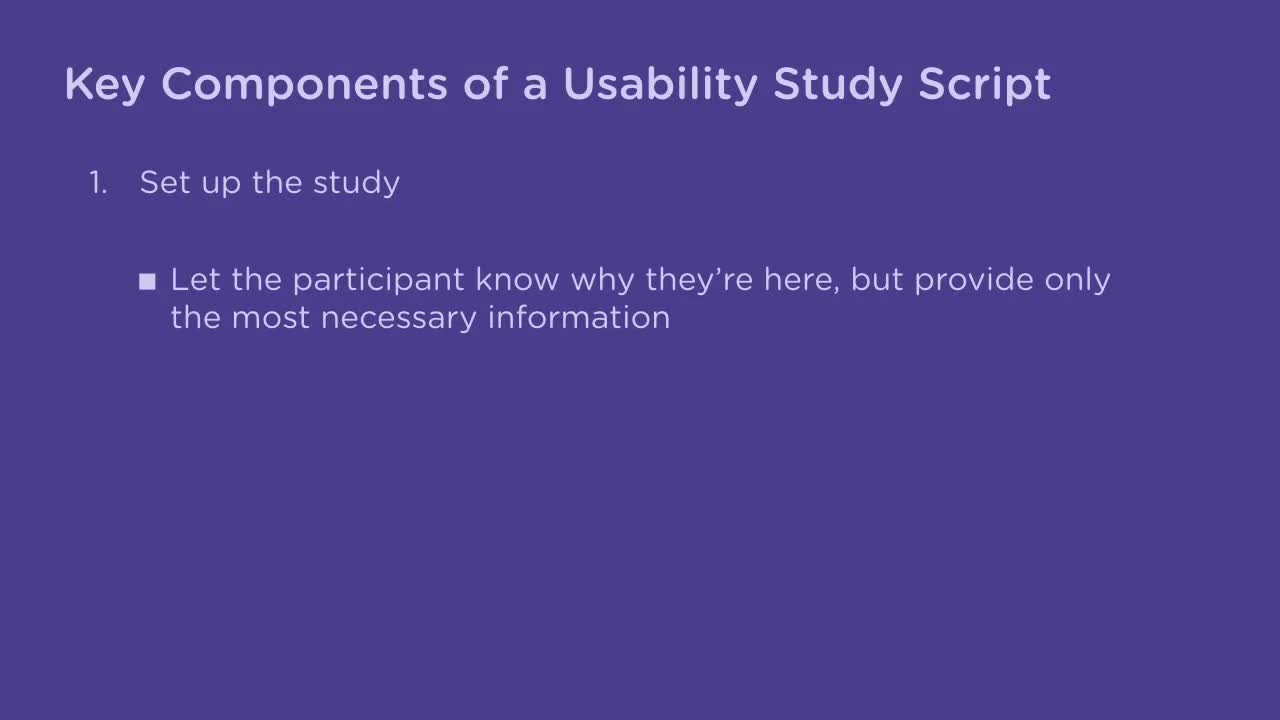 Writing a Test Script (How To) | Evaluating Design | Treehouse