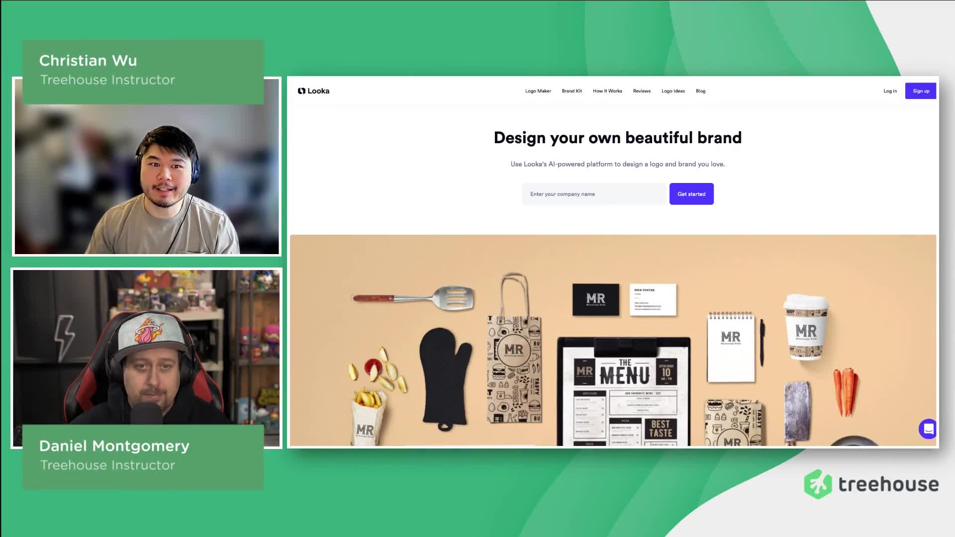 Design Your Brand Identity with Looka (How To) | Design Your Brand Identity with Looka | Treehouse