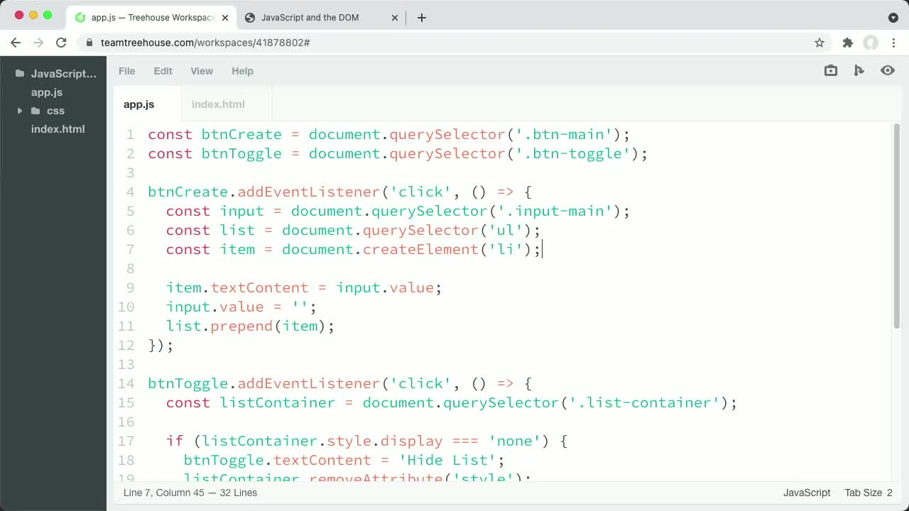 Insert Html At Specified Positions How To Javascript And The Dom Treehouse