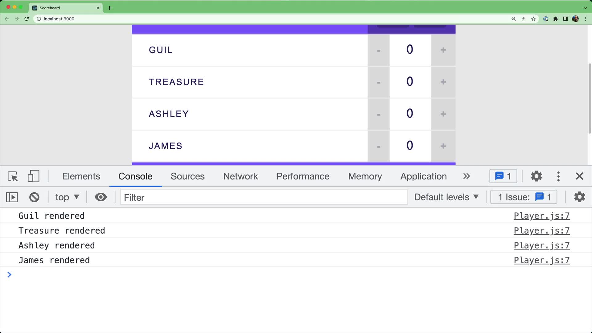 Improve Performance With React Memo How To React Components Treehouse