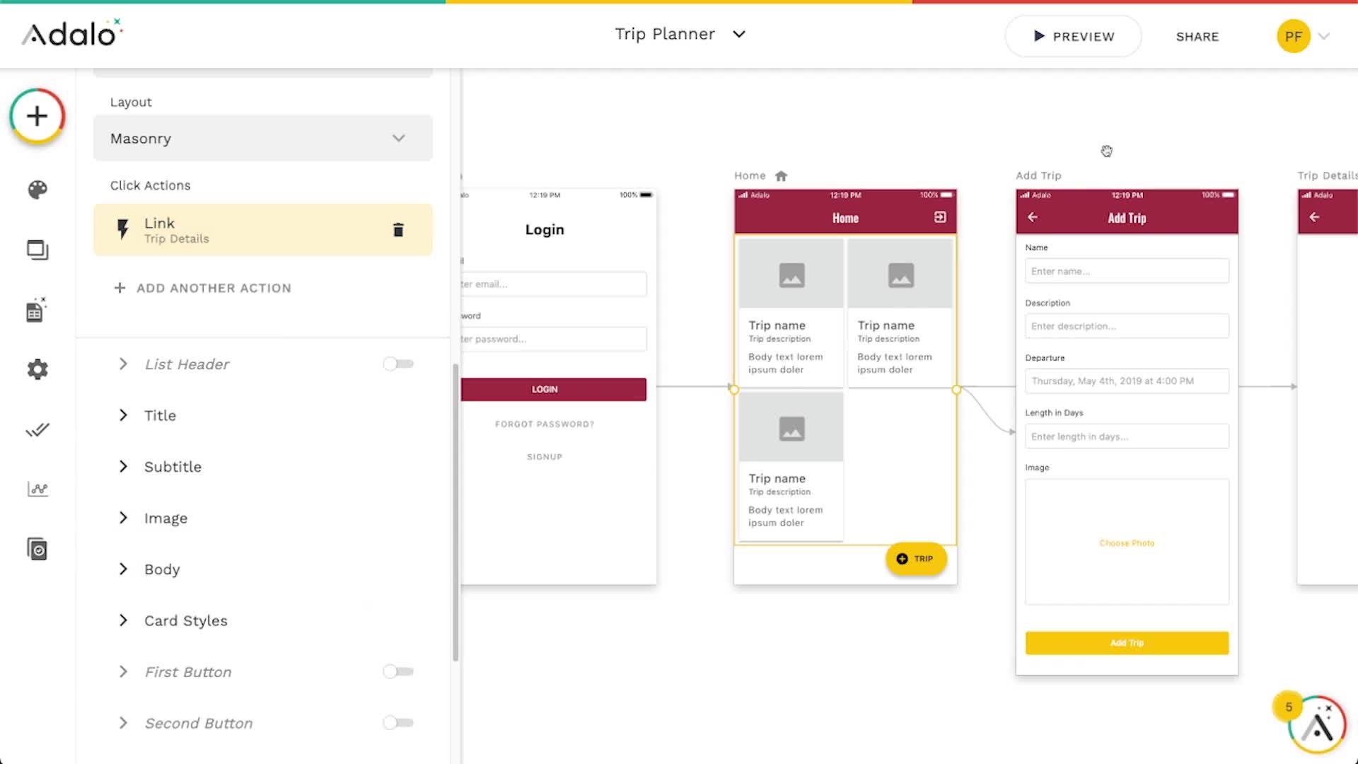 Details Screen (How To) | Getting Started in Adalo | Treehouse