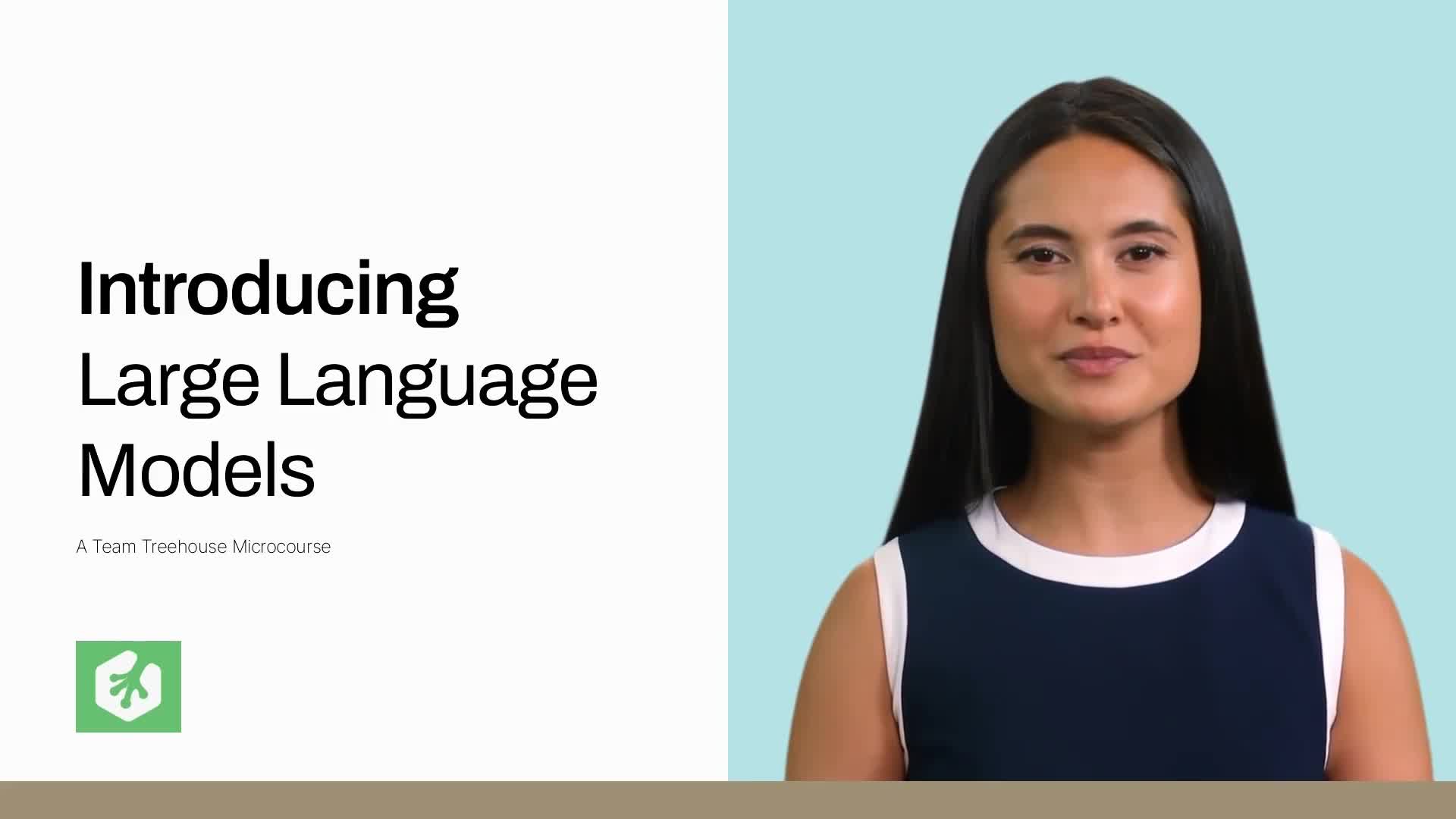 Introducing Large Language Models Course (How To) | Treehouse