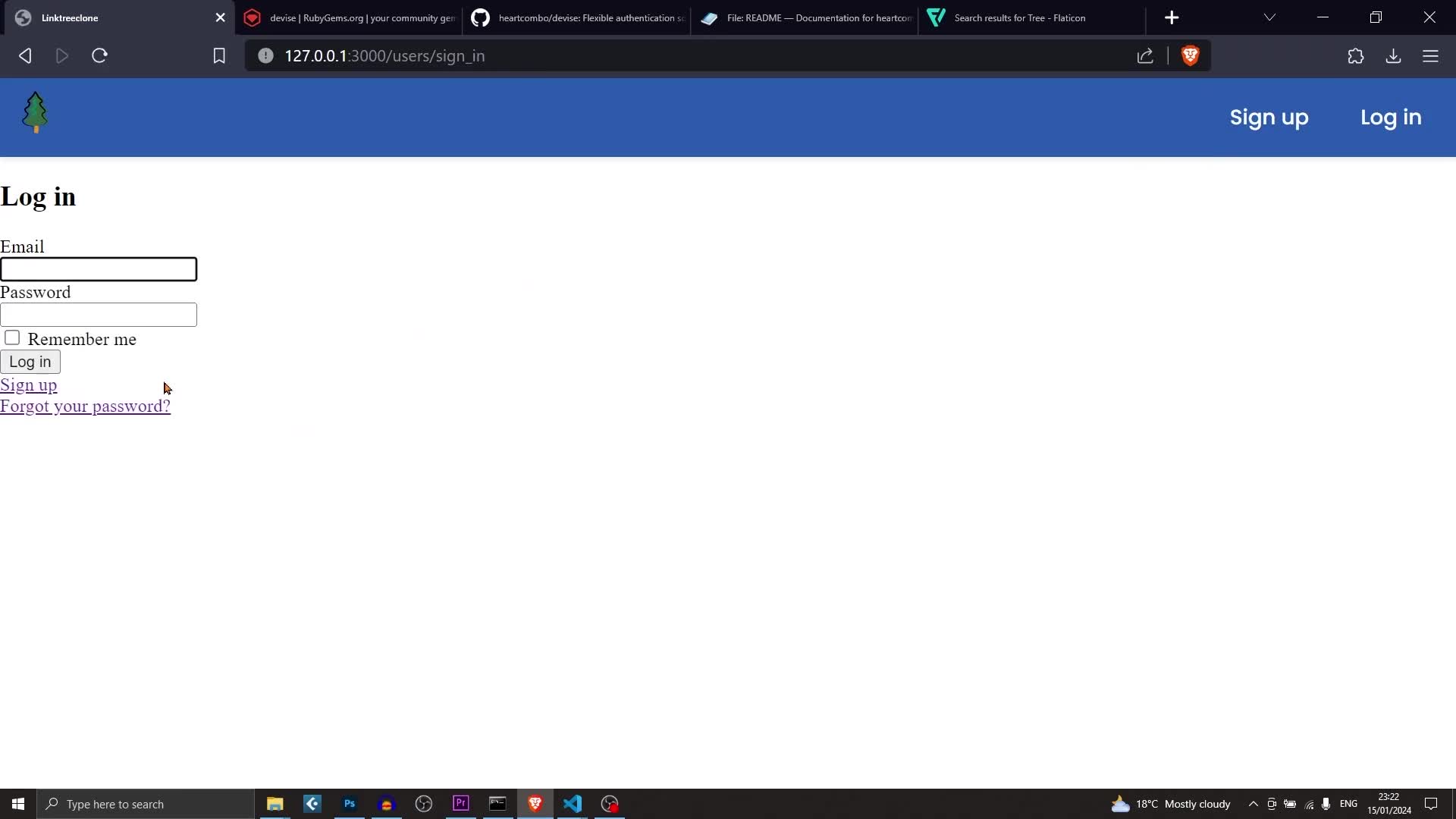 Styling Auth Pages (How To) | Introduction to Ruby on Rails 7 | Treehouse