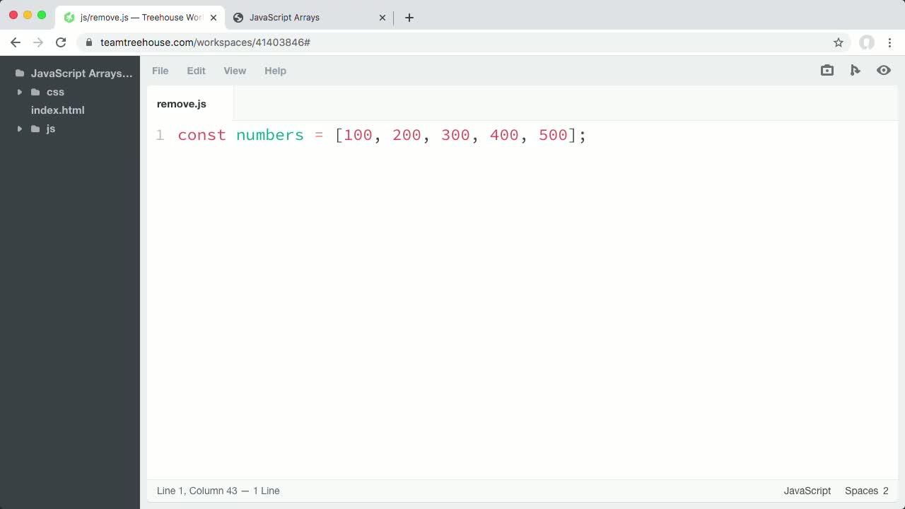Copy And Combine Arrays With The Spread Operator How To Javascript Arrays Treehouse