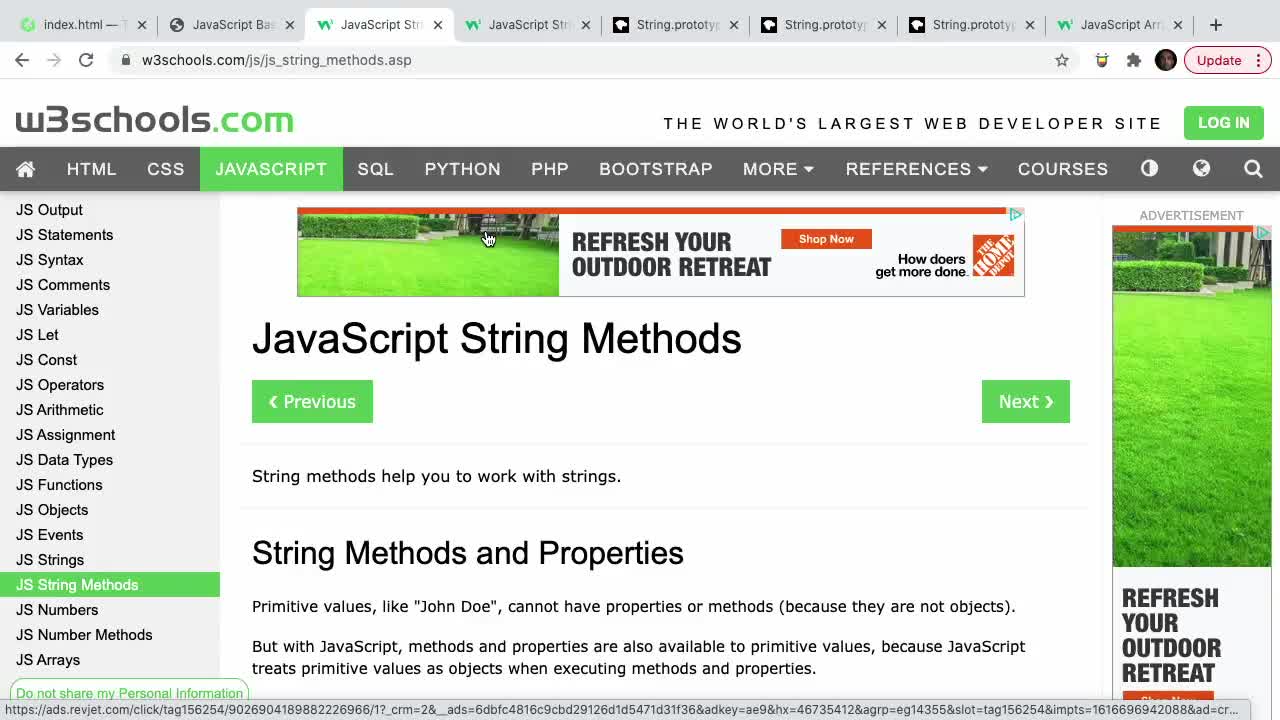 Modification Methods (How To) | String Manipulation with JavaScript ...