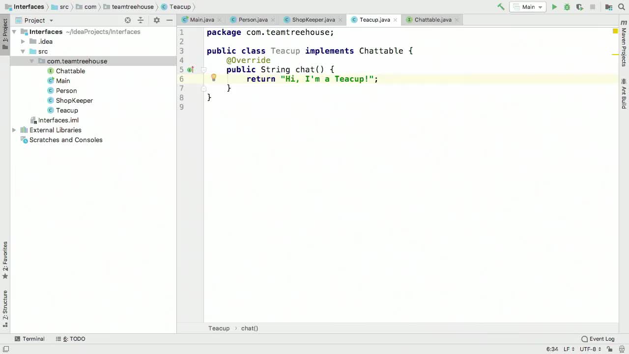 The Interface Advantage (How To) | Interfaces in Java | Treehouse