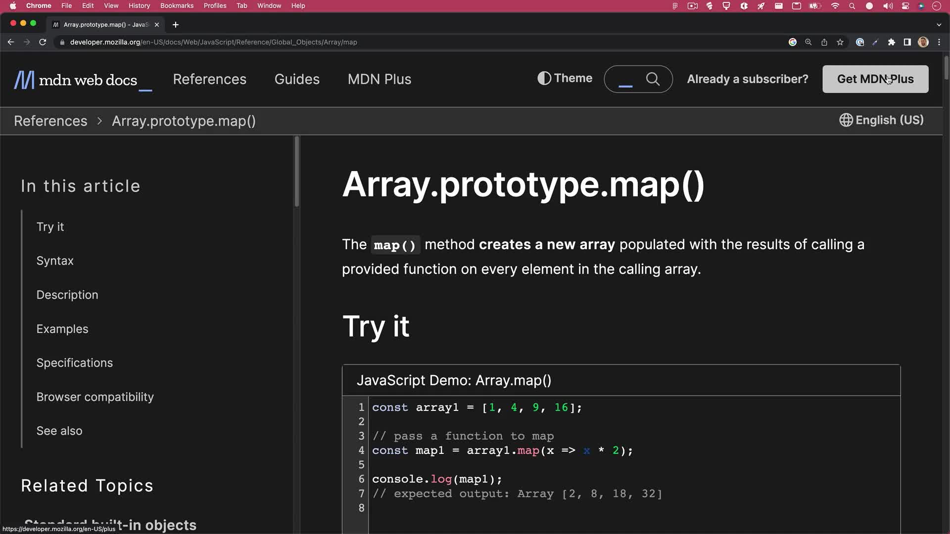 JavaScript Array Methods: map() (How To) | Treehouse