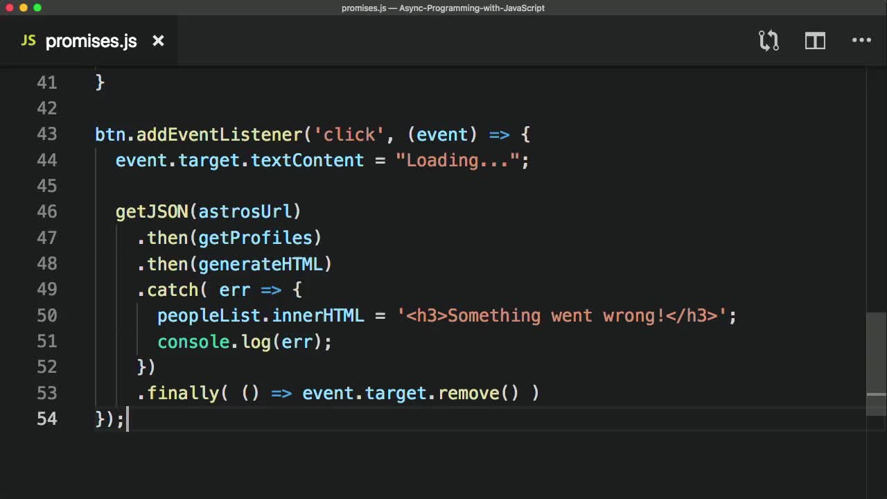 Using Fetch How To Asynchronous Programming With Javascript Treehouse
