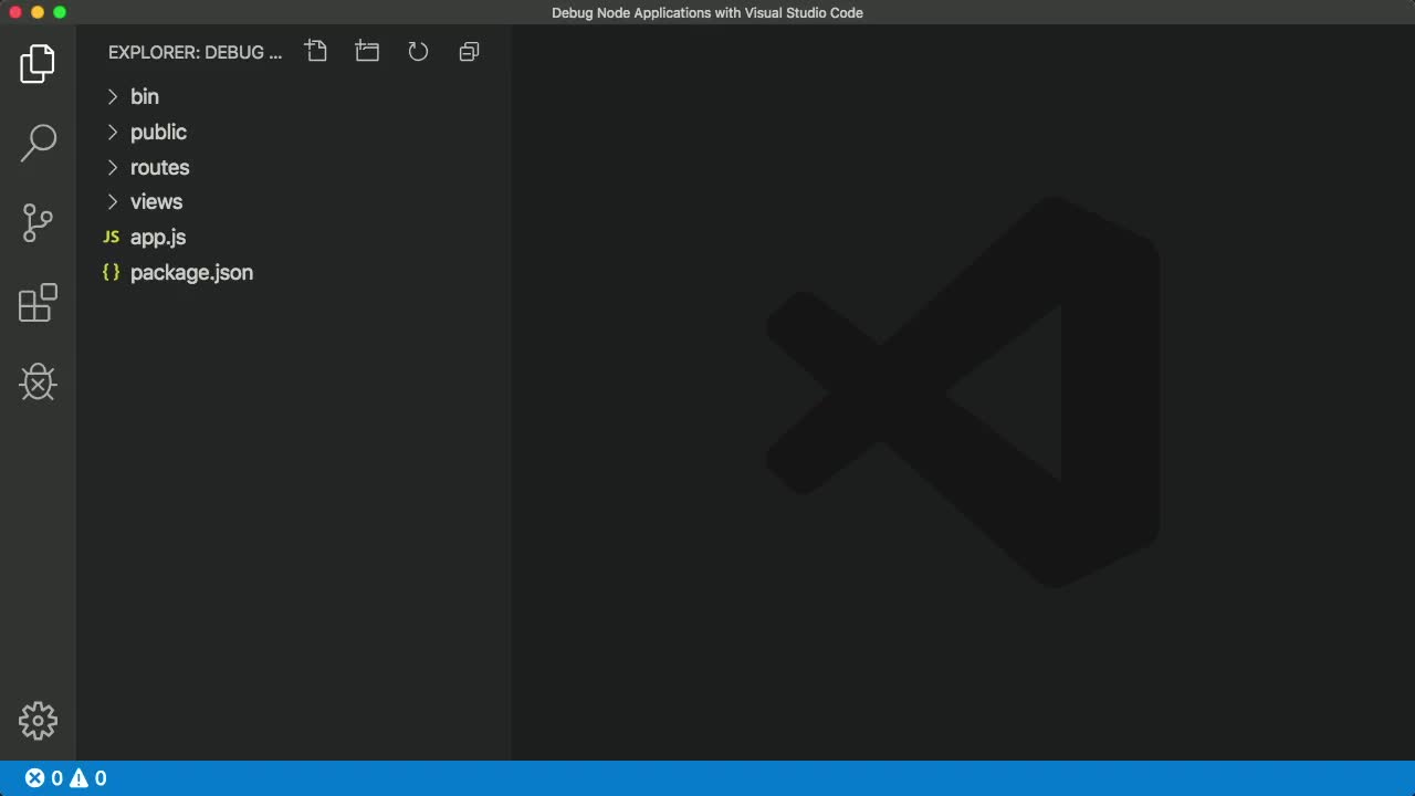 Set up Debugging with VS Code (How To) | Debug Node Applications with ...