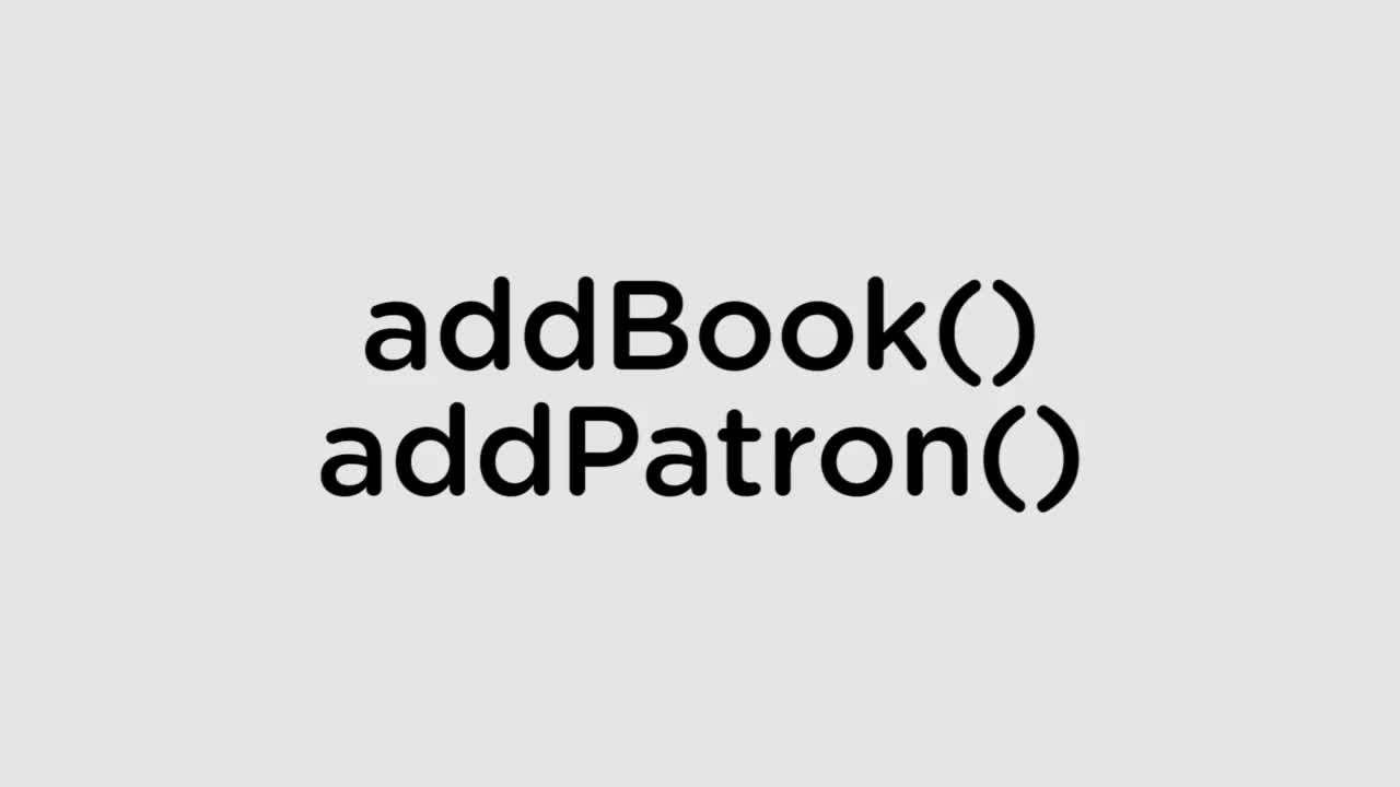 Explanation Adding Methods To The Library Class How To Practice