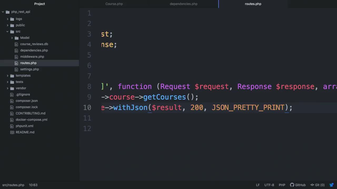 Adding Crud Operations How To Build A Rest Api With Php Treehouse