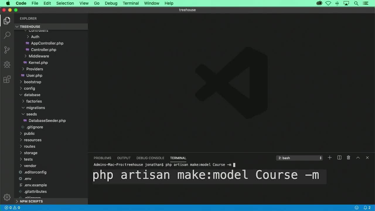 Intro to Models (How To) | Laravel Basics | Treehouse