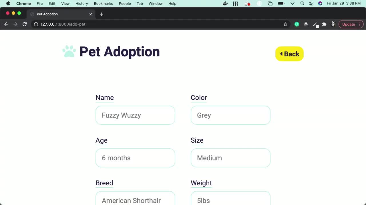 Forms (How To) | Flask with SQLAlchemy Basics | Treehouse