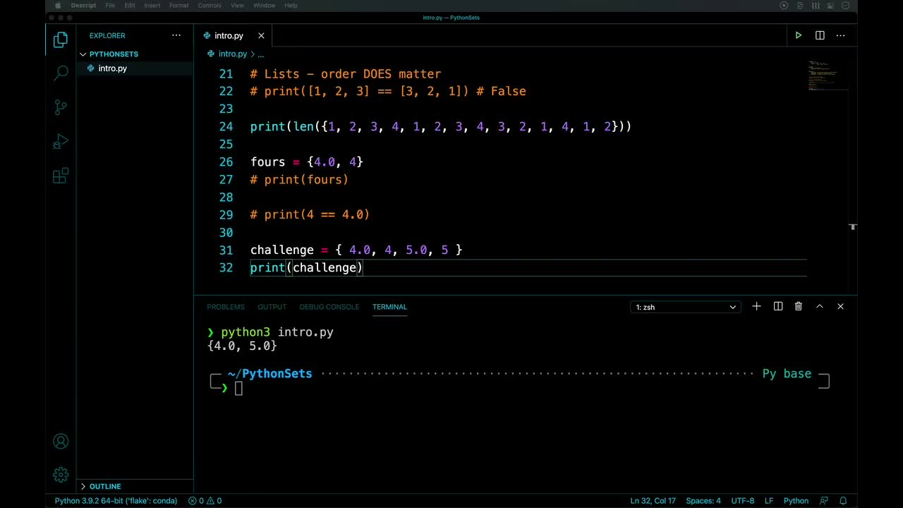 Immutable Data Types (How To) | Python Sets | Treehouse