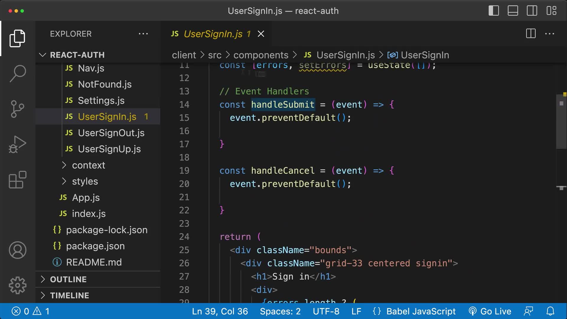 Set Up Basic Authentication (How To) | React Authentication | Treehouse