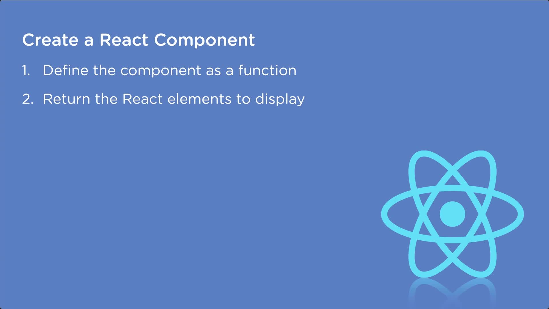 Create a Component (How To) | React Basics | Treehouse