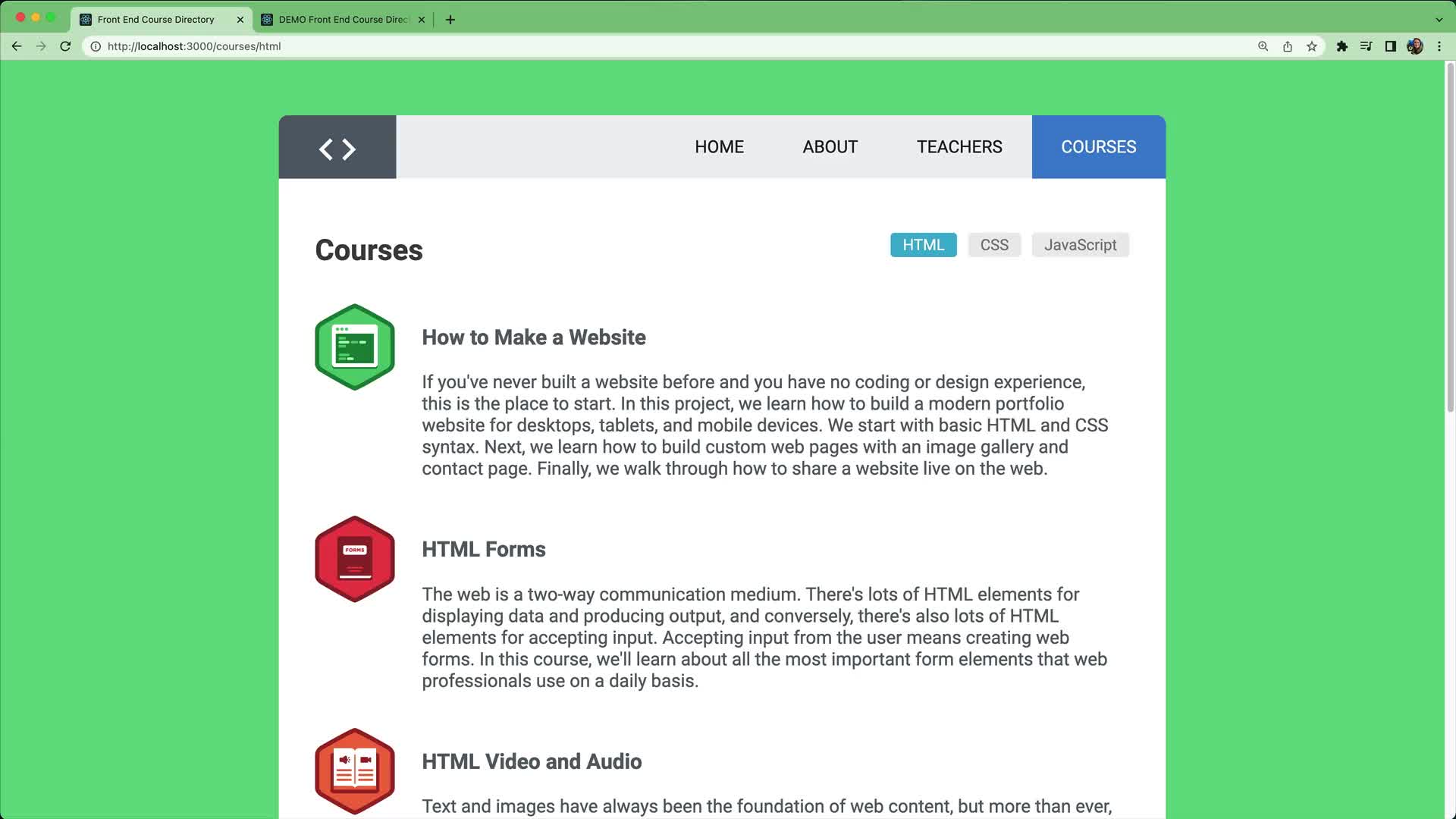 Using URL Parameters (How To) | React Router v6 Basics | Treehouse