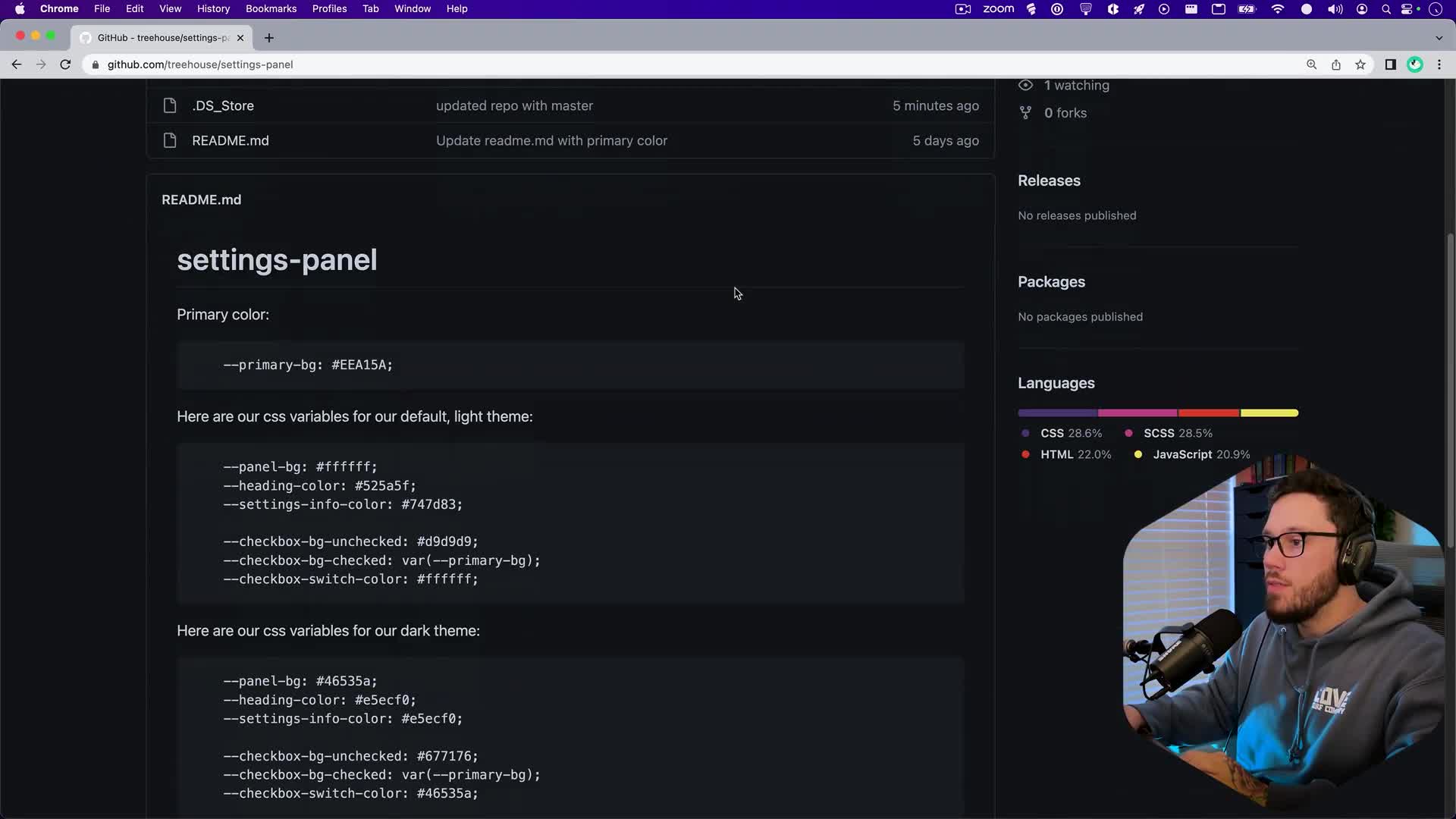 Build an Interactive Settings Panel - Treehouse Live (How To) | Treehouse