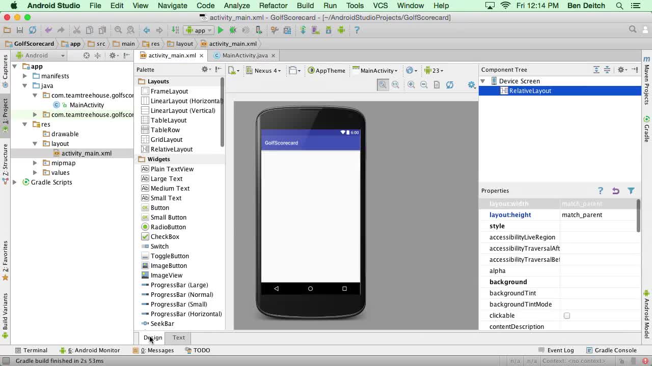 Updating and Creating Layout Files (How To) | Android Activity Lifecycle | Treehouse