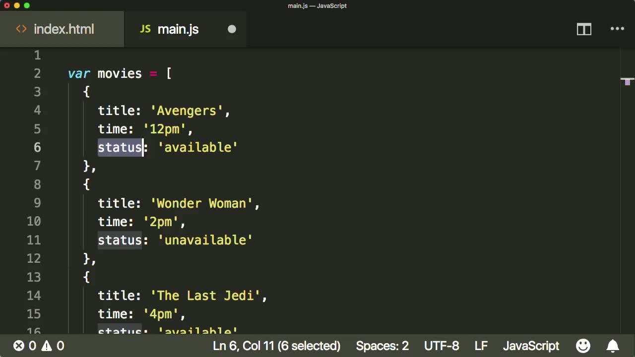 Write a Conditional Statement: if (How To) | JavaScript Quickstart ...