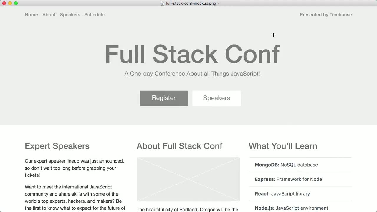 Introducing the Project (How To) | Bootstrap Basics | Treehouse