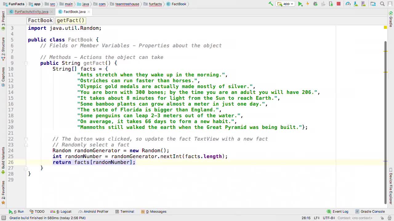 Simple Refactoring Using A New Class How To Build A Simple Android