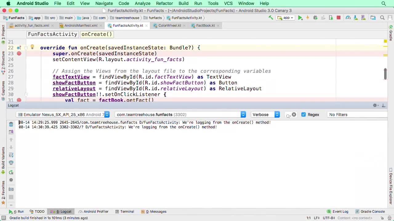 Running an App on a Device (How To) | Build a Simple Android App with Kotlin | Treehouse