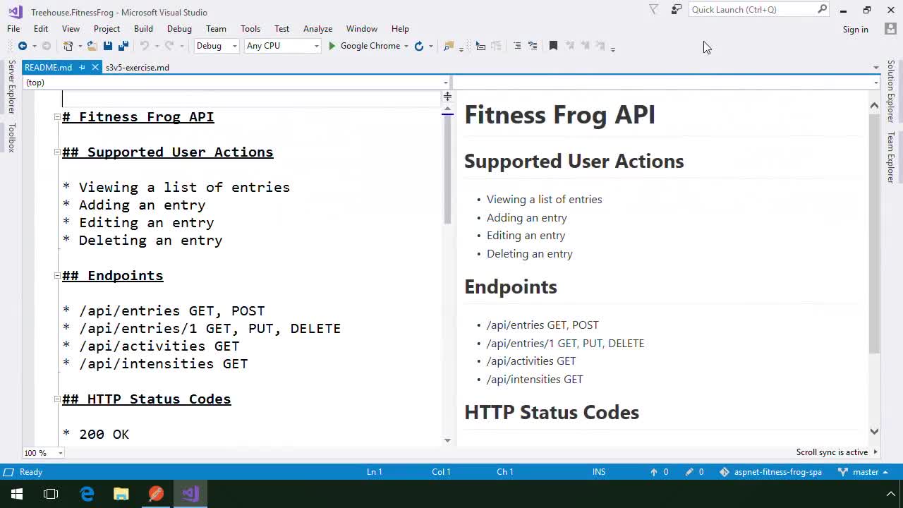 Exercise Adding The Activities And Intensities Api Endpoints How To Building Services With 