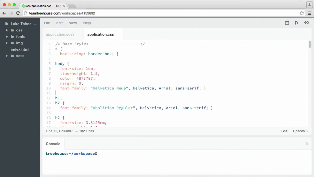 CSS Output Styles (How To) | CSS to Sass | Treehouse