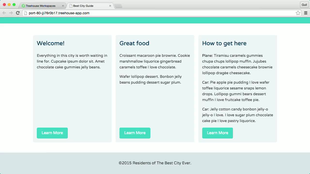 Aligning Items to the Bottom of a Column (How To) | CSS Flexbox Layout | Treehouse