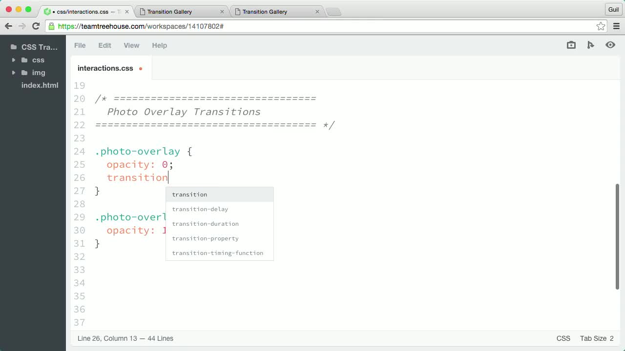 The Transition Challenge Solution (How To) | CSS Transitions and Transforms | Treehouse