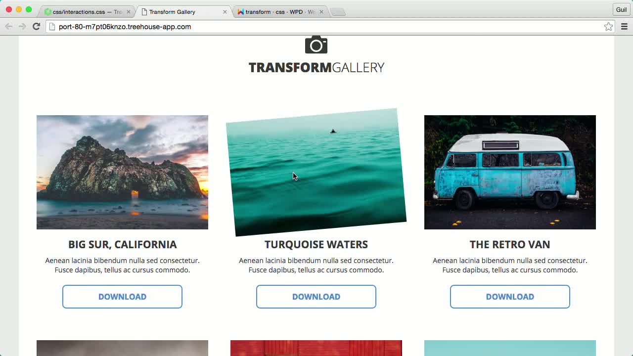 Combining Transforms How To Css Transitions And Transforms Treehouse