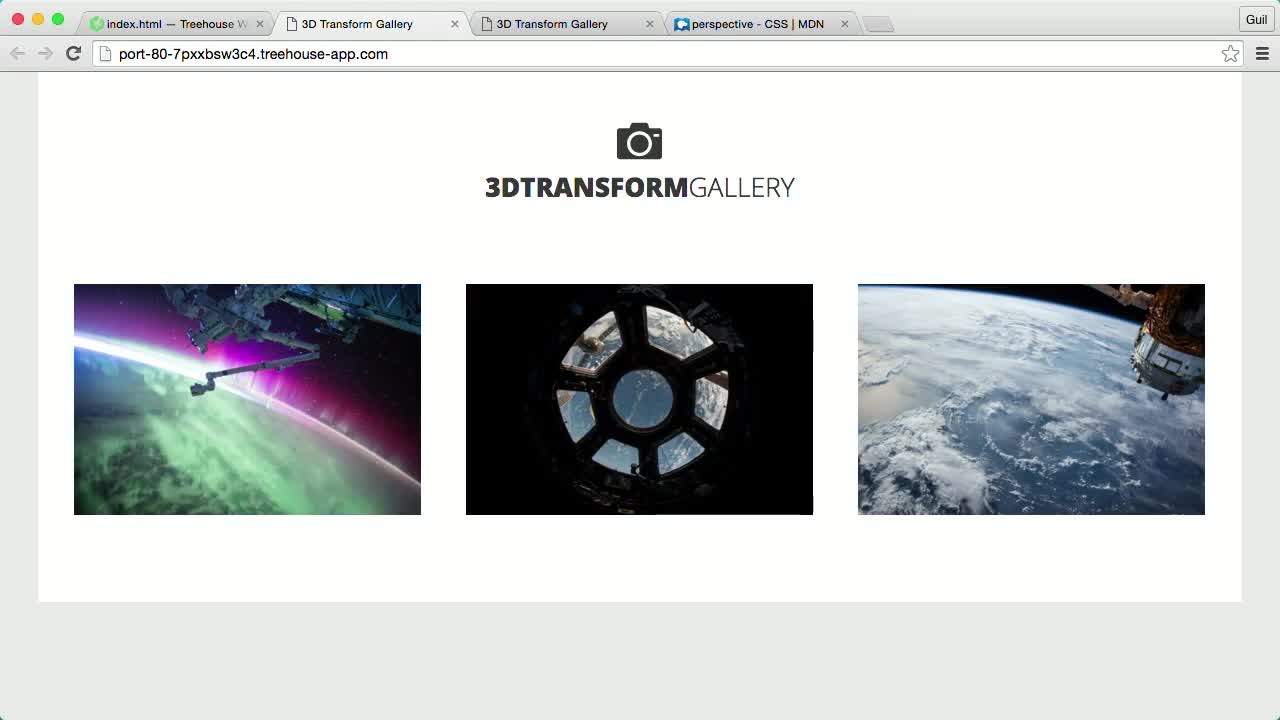 Activate 3D Space with perspective (How To) | CSS Transitions and ...