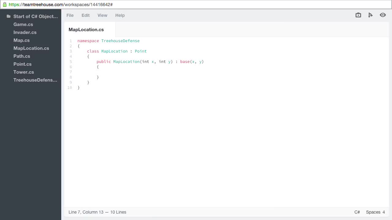 Throwing Exceptions (How To) | C# Objects | Treehouse