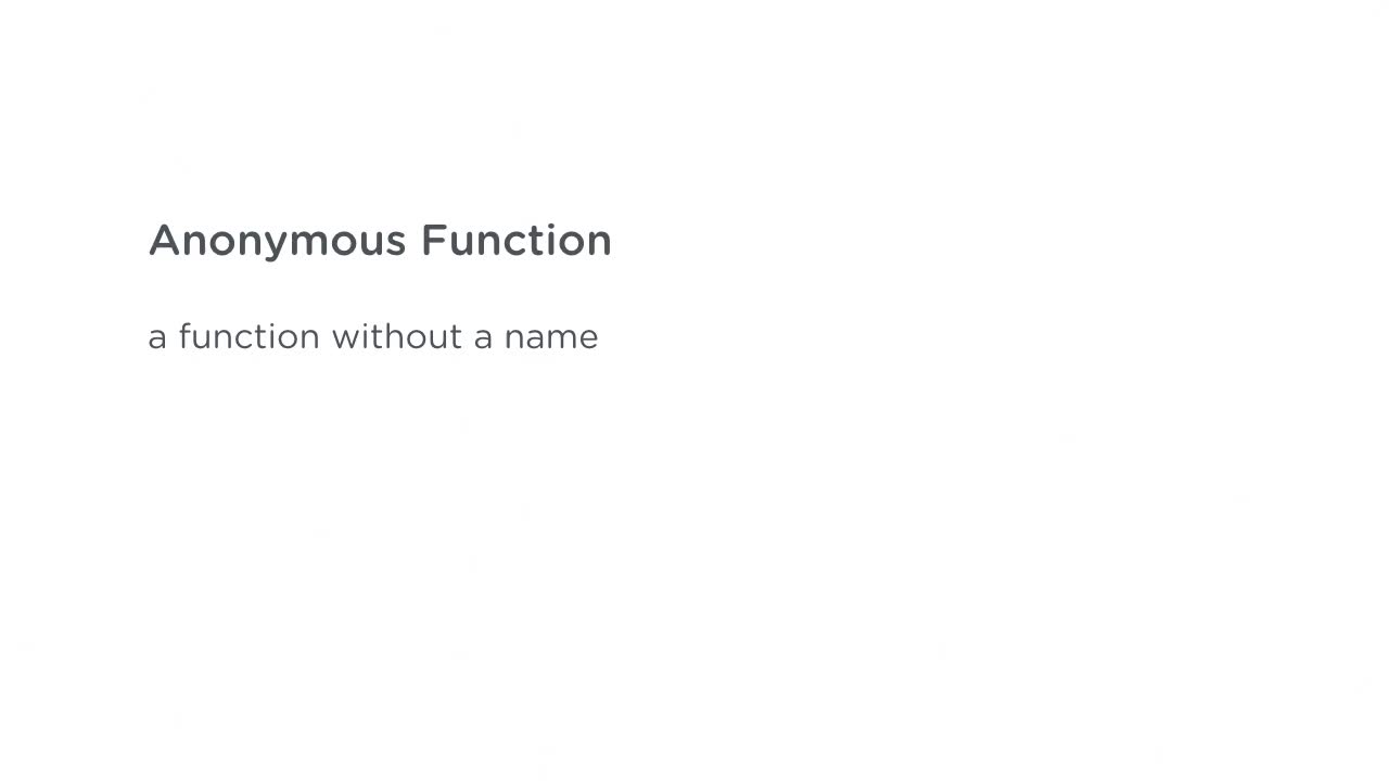 Anonymous Functions How To Callback Functions In Javascript Treehouse
