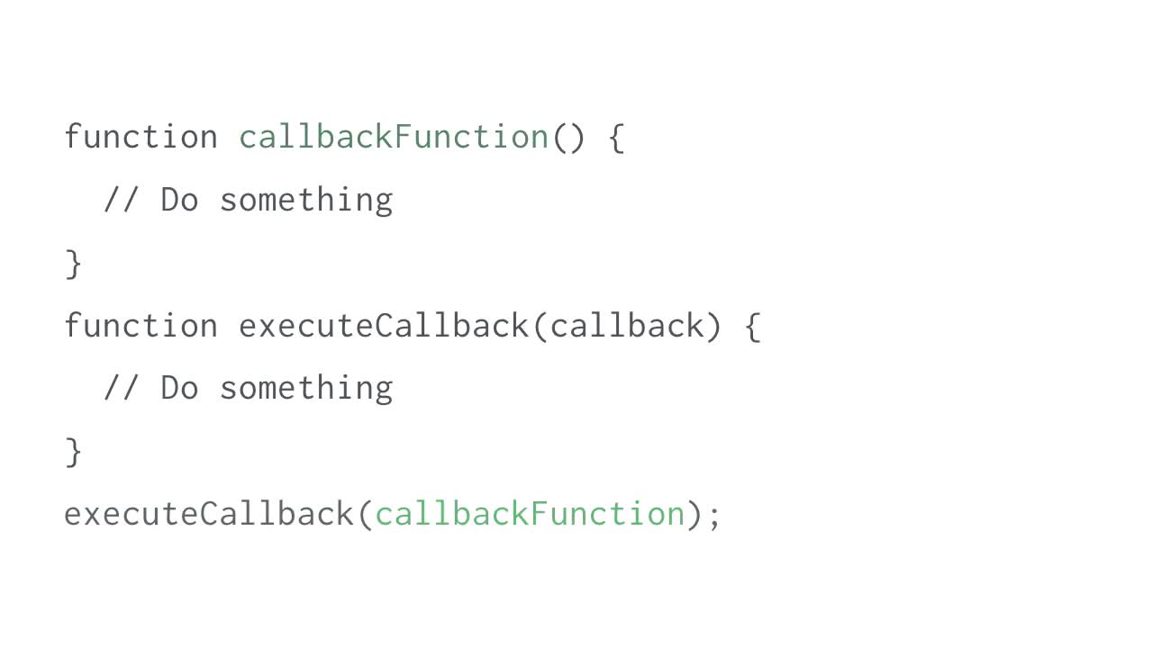 Callback Functions in JavaScript Course (How To) | Treehouse