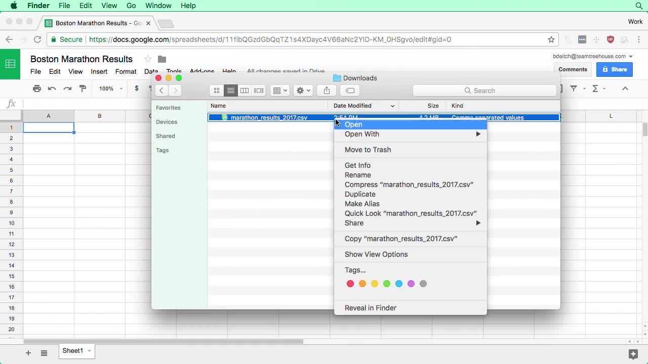 Creating a Spreadsheet (How To) | Data Analysis Basics | Treehouse
