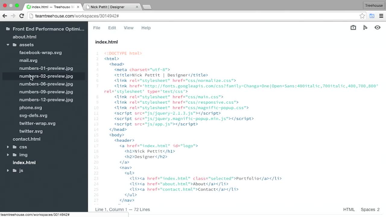 Optimize Images (How To) | Introduction to Front End Performance Optimization | Treehouse
