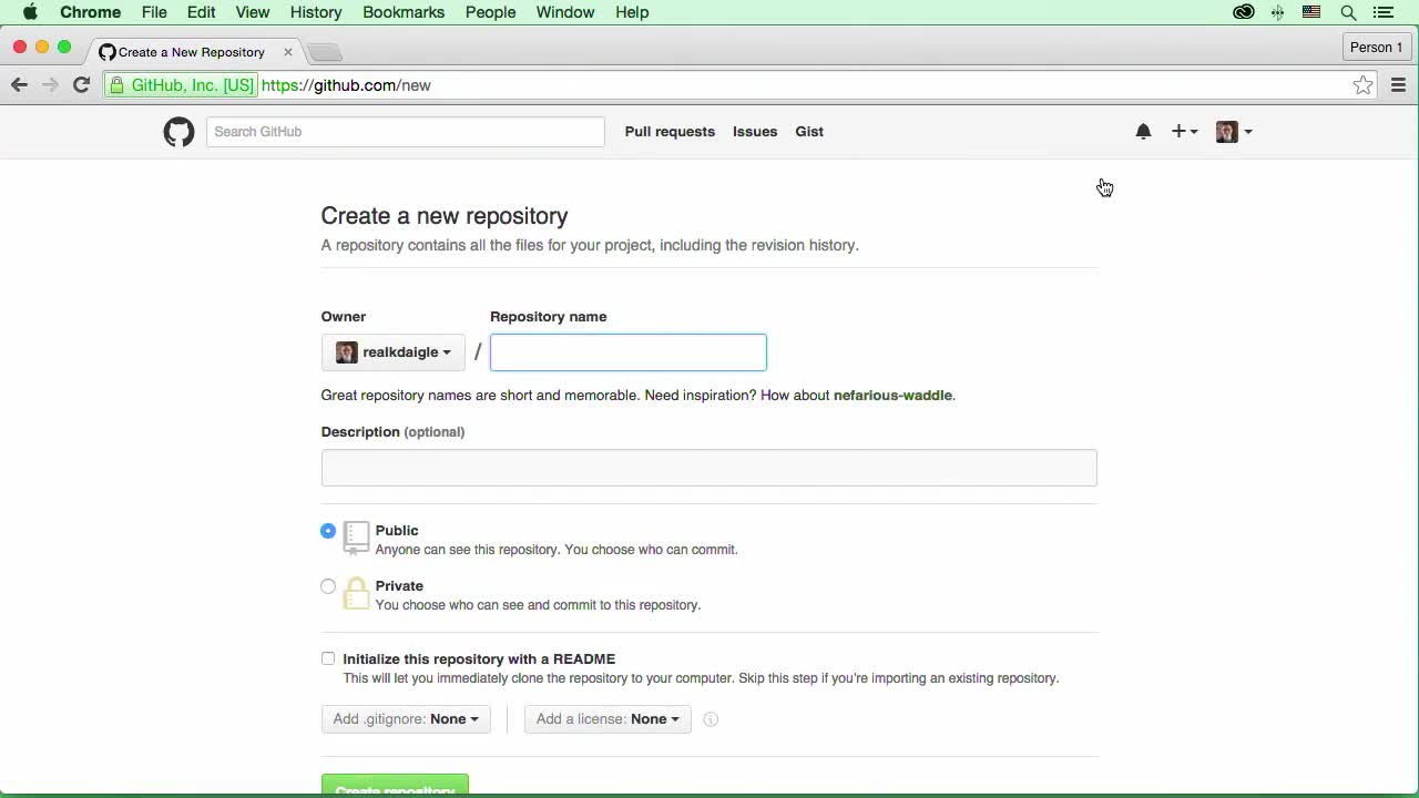 Creating a Repository in your Organization (How To) | GitHub Basics | Treehouse
