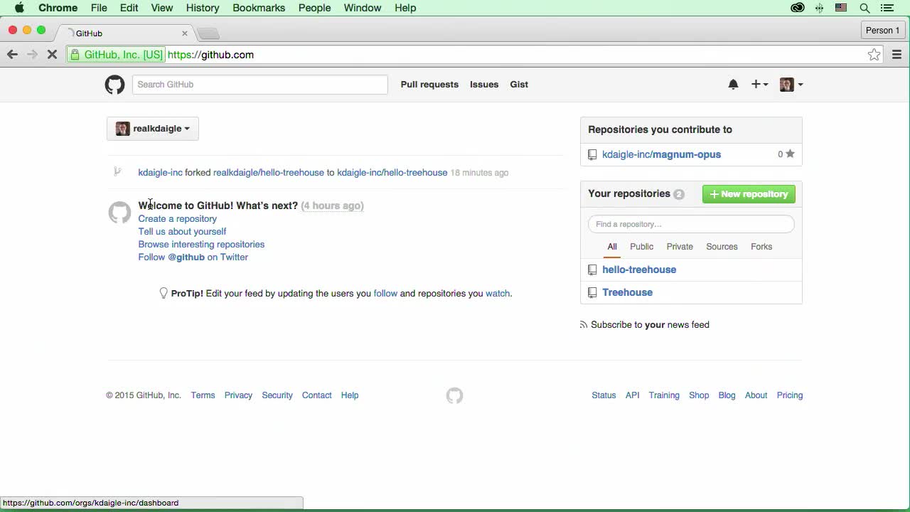 Contributing to a Project with a Pull Request (How To) | GitHub Basics | Treehouse