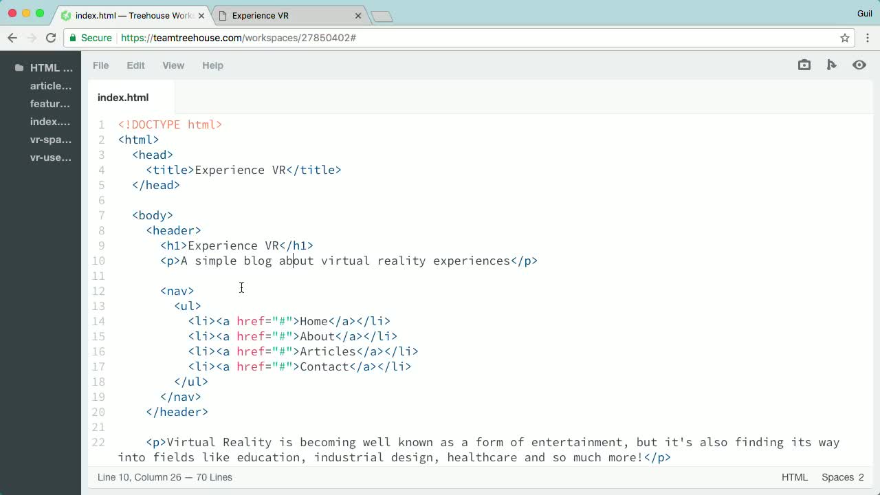 Grouping Content with and (How To) | HTML Basics | Treehouse